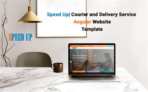 Speed Up Courier And Delivery Service Angular Website Template 209551