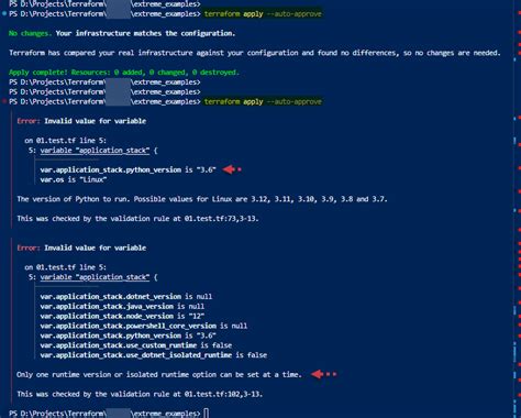 Terraform Variable Multiple Validation Advanced Blocks Example Vgeek