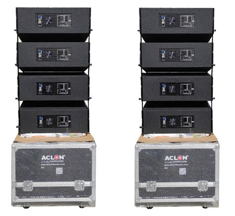 pro audio speaker box high performance 2 way neodynium dsp active line