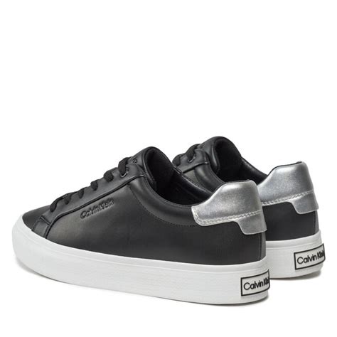 Sneakers Calvin Klein Vulc Lace Up Nano Fox Hw0hw02004 Schwarz