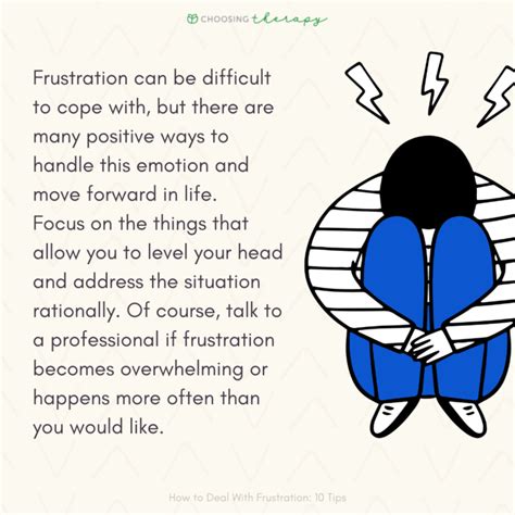 How To Deal With Frustration 10 Tips Choosing Therapy