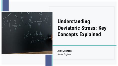 Understanding Deviatoric Stress Key Concepts Explained Ppt Guidelines St Ai
