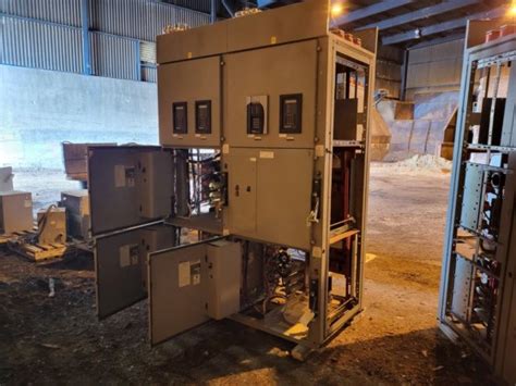 Siemens 4160 Volts Series 81000 Two Column Motor Control Center Mcc