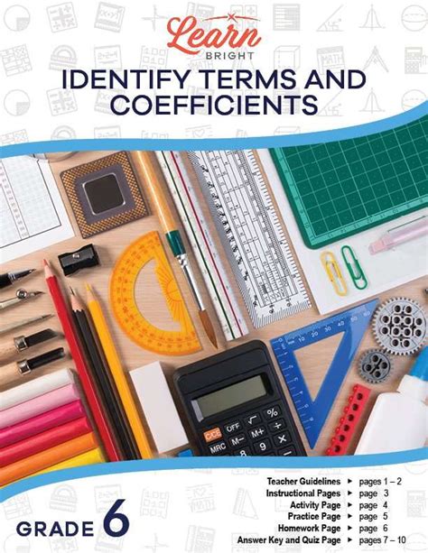 Identify Terms And Coefficients Free Pdf Download Learn Bright