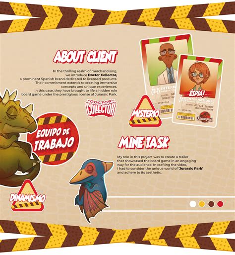 Trailer Jurassic Park The Spy Game Behance