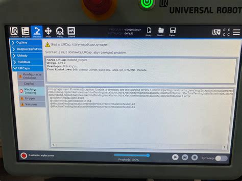 Problem With Urcaps Force Copilot In Mahine Tending Solution