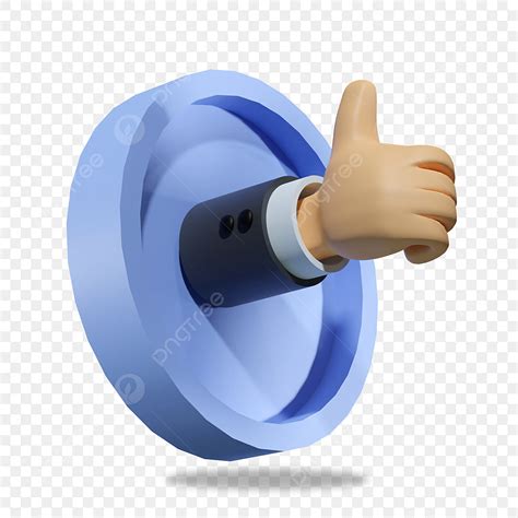 3d 일러스트 소셜 미디어 사업가 원에서 엄지 손가락처럼 줄 3d 협력 비즈니스 소셜 미디어 Png 일러스트 및 Psd 이미지 무료 다운로드 Pngtree