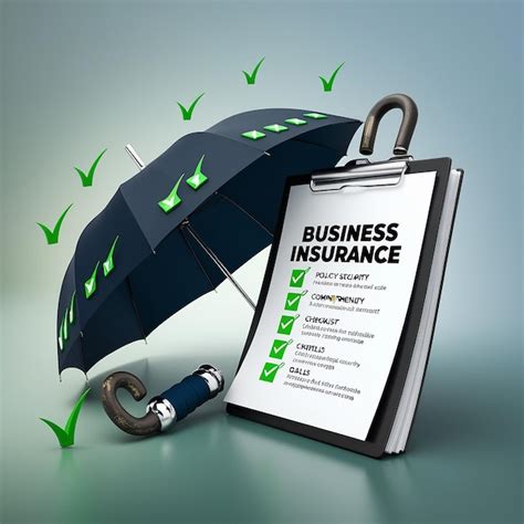 A 3d Visualization Of Business Insurance Premium Ai Generated Image