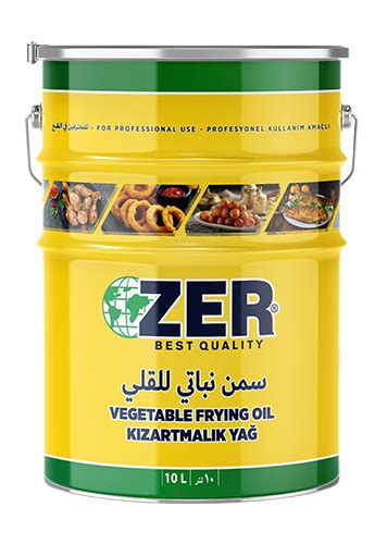 Zer Z 73 Kızartma Yağı 10 Lt X 1 Teneke Kutu Shin Company