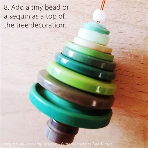 Button Christmas Tree Tutorial The Last Krystallos