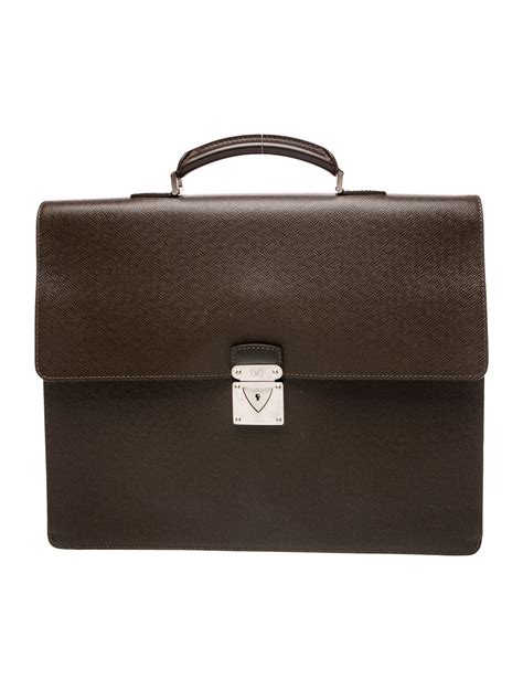 Louis Vuitton Lv Monogram Briefcase Vintage Brown Briefcases Bags