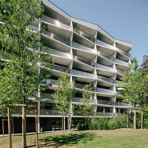 Nomos Builds Jolimont Residences In Geneva Using Prefabricated Concrete Modules