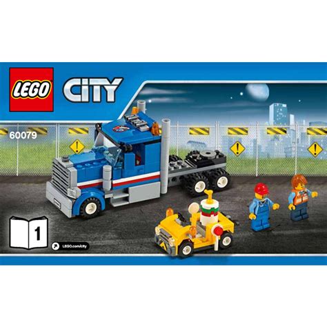 LEGO Training Jet Transporter Set 60079 Instructions | Brick Owl - LEGO ...