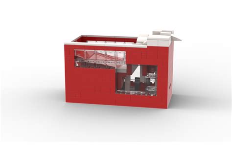 Lego Moc Sloped Stepper Gbc Module By Pinwheel Rebrickable Build