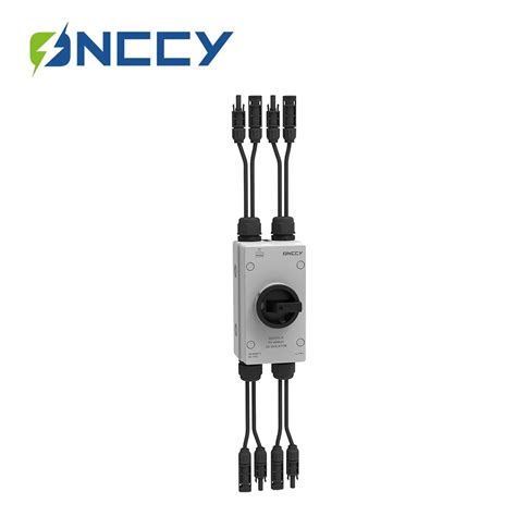 IP66 Waterproof Explosion Proof DC 1200V Disconnector Isolator Switch AC Isolator Switch And