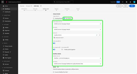 Configure A Dataflow To Ingest Batch Data From A Cloud Storage Source In The Ui Adobe