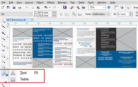 Cara Membuat Brosur Penerimaan Siswa Baru Dengan Coreldraw