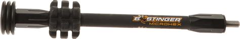 Bee Stinger Microhex 8 Matte Black Stabilizer Shop Now Buy Now With