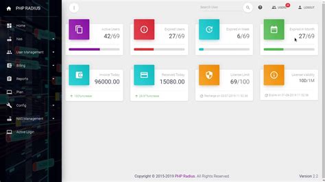 Isp Dashboard Php Radius Youtube