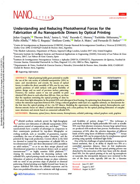 Pdf Understanding And Reducing Photo Thermal Forces For The