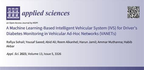 Applied Sciences Mdpi On Linkedin Machinelearning