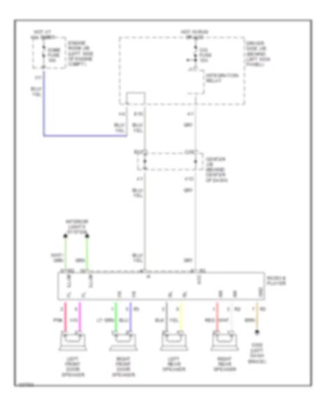 Radio Wiring Diagram Toyota Corolla Wiring Diagram