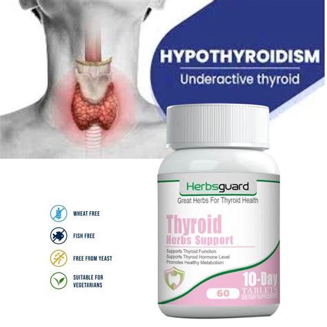 Thyroid Treatment Food Supplement For Thyroid Nodules Hypothyroidism Underactive Thyroid Low