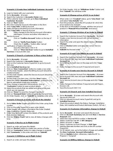 Siebel Steps For Order Management Pdf Hyperlink Information