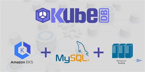 Horizontal Scaling Of MySQL Cluster In Amazon Elastic Kubernetes Service Amazon EKS