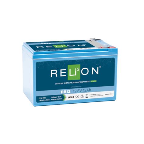 Lithium Battery Relion Rb12 12 8v 12ah Smart Cover