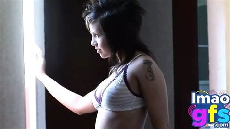 Sexy Brunette Showing Her Perfect Body In Comfort Room Amateur Amateur