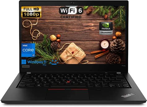 Amazon Com Lenovo Thinkpad P S Laptop Fhd Display Intel I G Processor Nvidia
