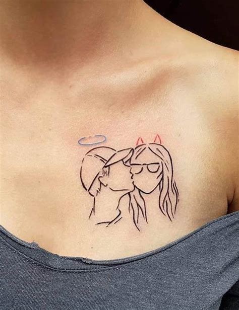 Sexy Devil Tail Tattoo