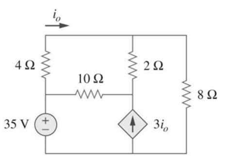 Solved For The Following Circuits Solve Using Both Mesh And Chegg