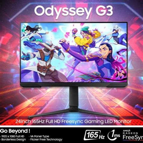 Promo Samsung Odyssey G Inch Hz Full Hd Freesync Gaming Led Monitor Diskon Di Seller