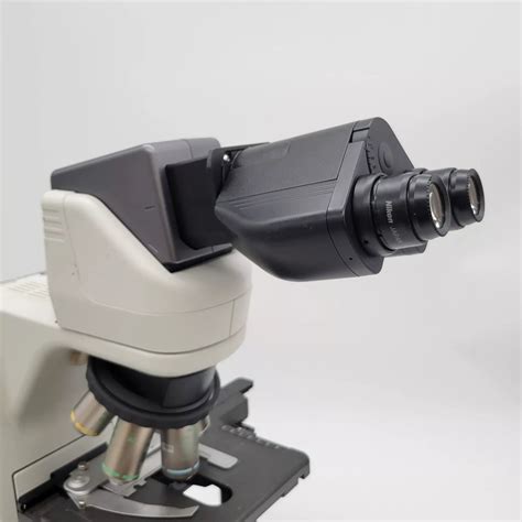 Nikon Microscope Eclipse 50i With Phase Contrast And Fluorite Objectives