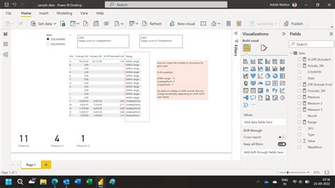 Solved Count No Of Occurrences In A Visual Column Microsoft Fabric
