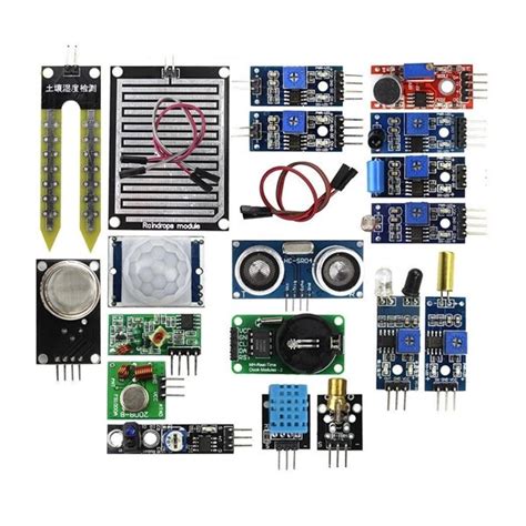Kit Modulo Sensore Ad Ultrasuoni 16 Tipi Hc Sr04 Per Raspberry Pi 3 Pi
