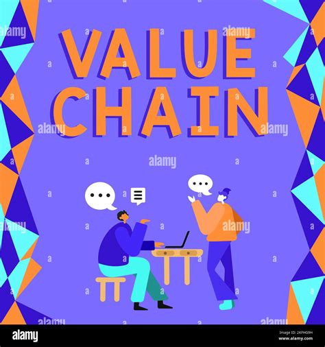 Conceptual Caption Value Chain Business Overview Business Manufacturing Process Industry