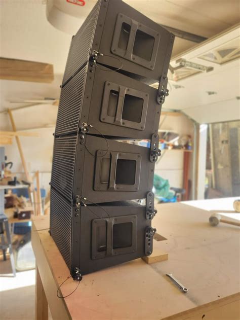 Diy Line Array Speaker System 90 Complete R Diy Pro Live Audio