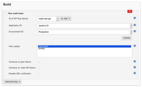 jenkins integration mabl