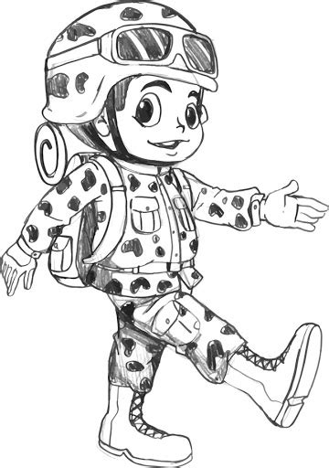 نقاشی بسیج 20 نقاشی زیبای هفته بسیج برای رنگ آمیزی کودکان