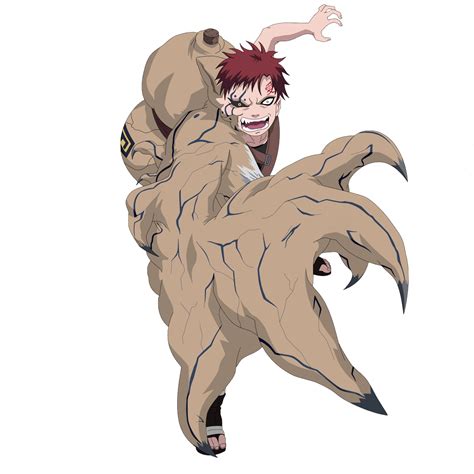 Gaara Com Shukaku Naruto Uzumaki Naruto Ninja