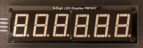 GitHub Rtnate Arduino TM TinyDisplay Arduino Library To Display Numbers And Text On A
