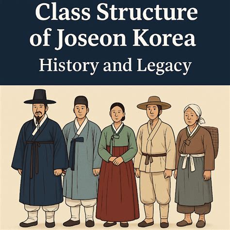 The Rigid Class Structure Of Joseon Korea History And Legacy History