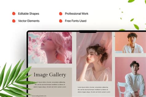 The World in Focus Photography Google Slide Incl. photography & lens - Envato
