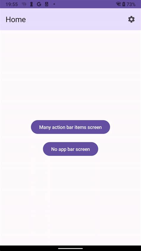 android actionbar home icon