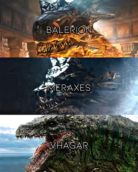 Targaryen The Ancient Dragons Of House Targaryen From Game Of