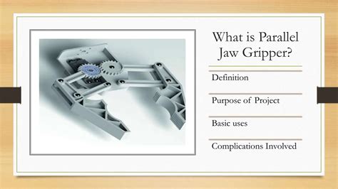 Presentation Pptx Design Of Parallel Jaw Gripper Ppt