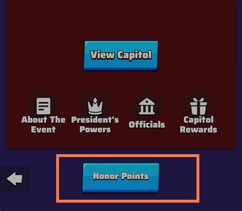 Capitol Honor Points Last War Survival Game Gamoria
